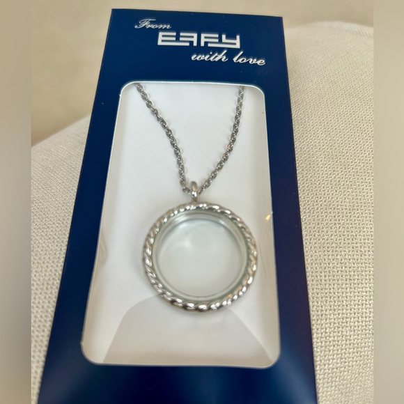 Effy | Jewelry | Effy Silver Sparkling Pendant Necklace | Poshmark